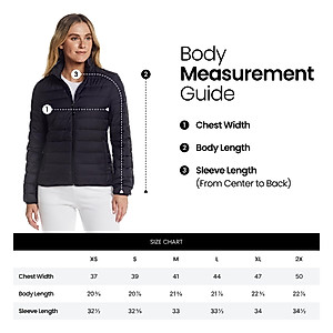 Weatherproof Women's Packable Puffer Jacket with Travel Neck Pillow - Lightweight, Warm, Water-Resistant Down Jacket (Large) Black | Quilted, Packable Travel Jacket with Long Zipper