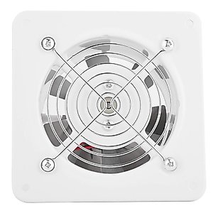 4-Inch 25W Silent Exhaust Fan, Kitchen and Bathroom Exhaust Fan, Window Type Ventilation Fan, Low Noise Air Vent Ventilation
