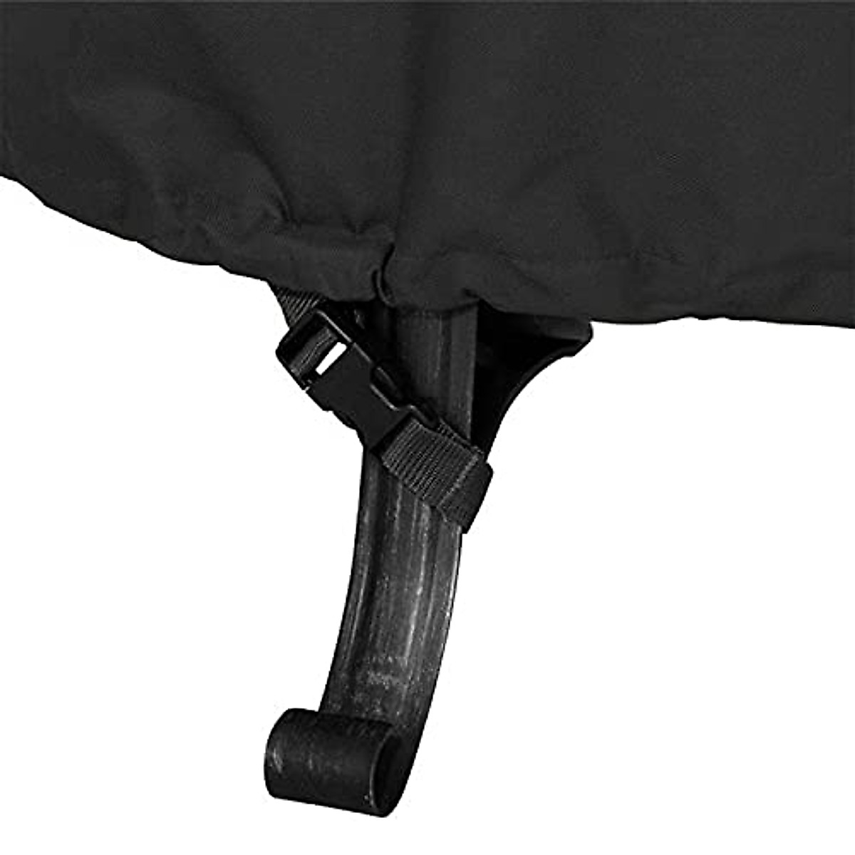 Himal Outdoors Fire Pit Cover- Heavy Duty Waterproof 600D Polyster with PVC Coating, Round Patio Fire Bowl Cover, 36 Inch, Black