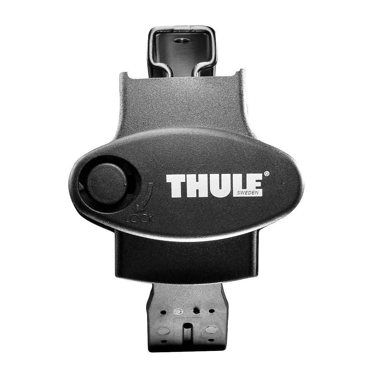 Thule 450R CrossRoad Railing Roof Rack Foot Pack (Set of 4), Black, 450R