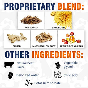 Yeast Infection Treatment for Dogs ◆ Dog Yeast Infection Treatment ◆ Dog Paw Yeast Infection Treatment ◆ Yeast Treatment for Dogs ◆ Herbal Dietary Supplement ◆ Beef Flavor ◆ 2 Oz