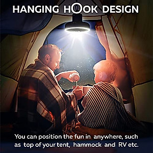 10000mAh Rechargeable Fan Portable – Desk Fan, Portable Camping Fan with LED Lantern Desktop Table Cooling Fans Cordless Quiet RV Small Tent Battery Powered Fan for Camping, Portable Fan for Travel