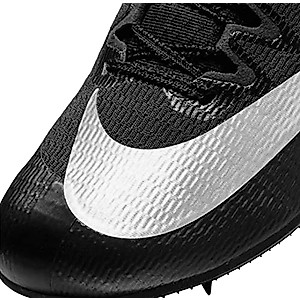 Nike Zoom Rival Sprint Track and Field Shoes nkDC8753 001 (Black/Metallic Silver, us_Footwear_Size_System, Adult, Men, Numeric, Medium, Numeric_9_Point_5)