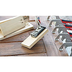 Massca Locking Face Clamp | Portable Table & Tool Vise Grip | Heavy Duty FaceClamps with Swivel Pads | Made from Strong High-Grade Carbon Steel for Home &Workshop welding Use | – 11 Inch