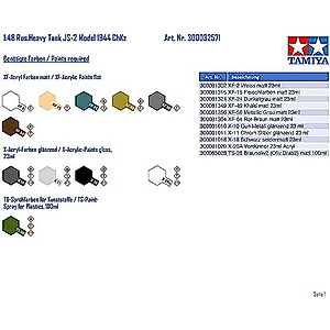 Tamiya 32571 1/48 Russian Heavy Tank JS-2 1944 Plastic Model Kit