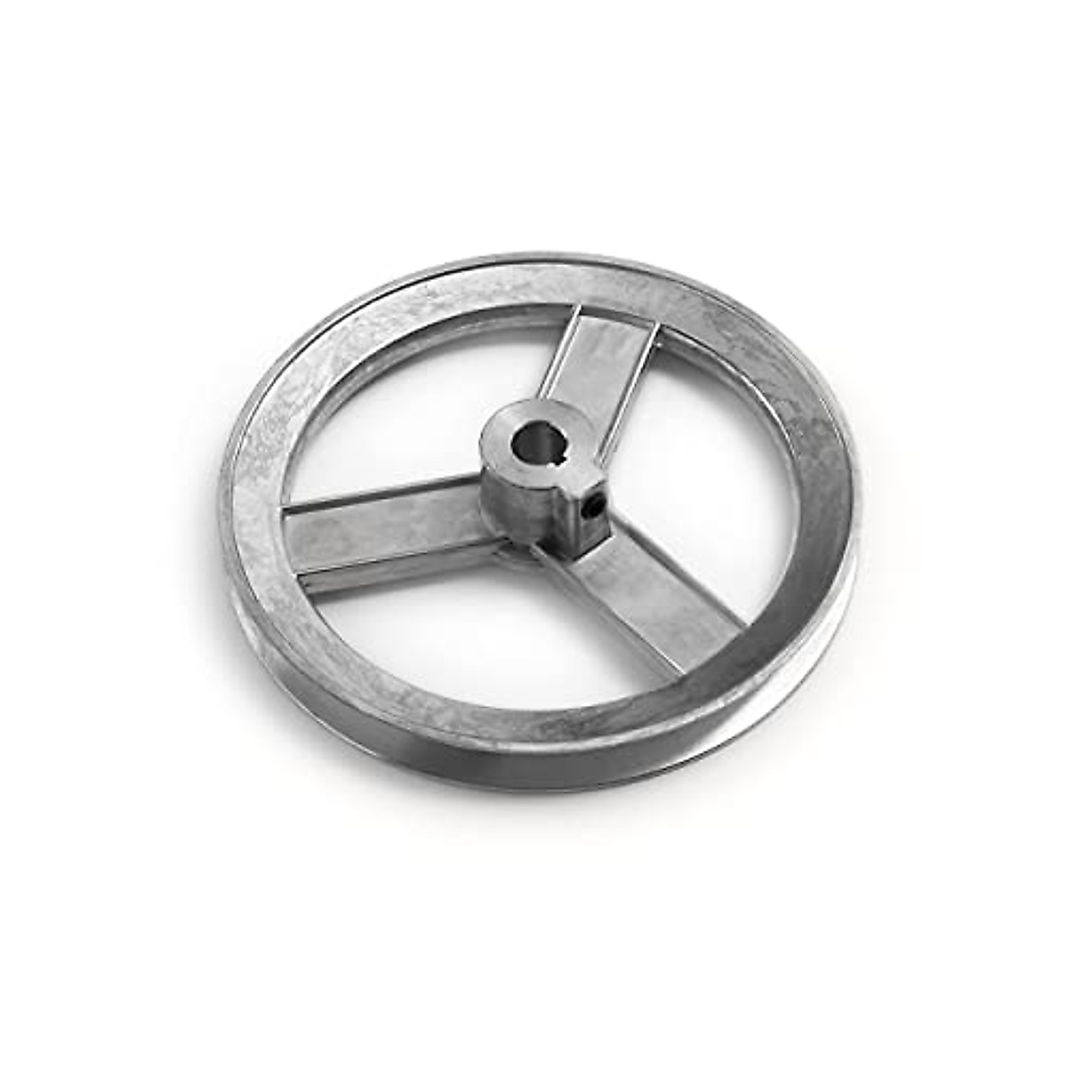Terre Products - V-Groove/V-Belt Drive Pulley, 6'' Outside Diameter, 1/2" Bore, Die Cast, Z3A Zinc Alloy, Compatible Replacement for Chicago Die Cast 600A