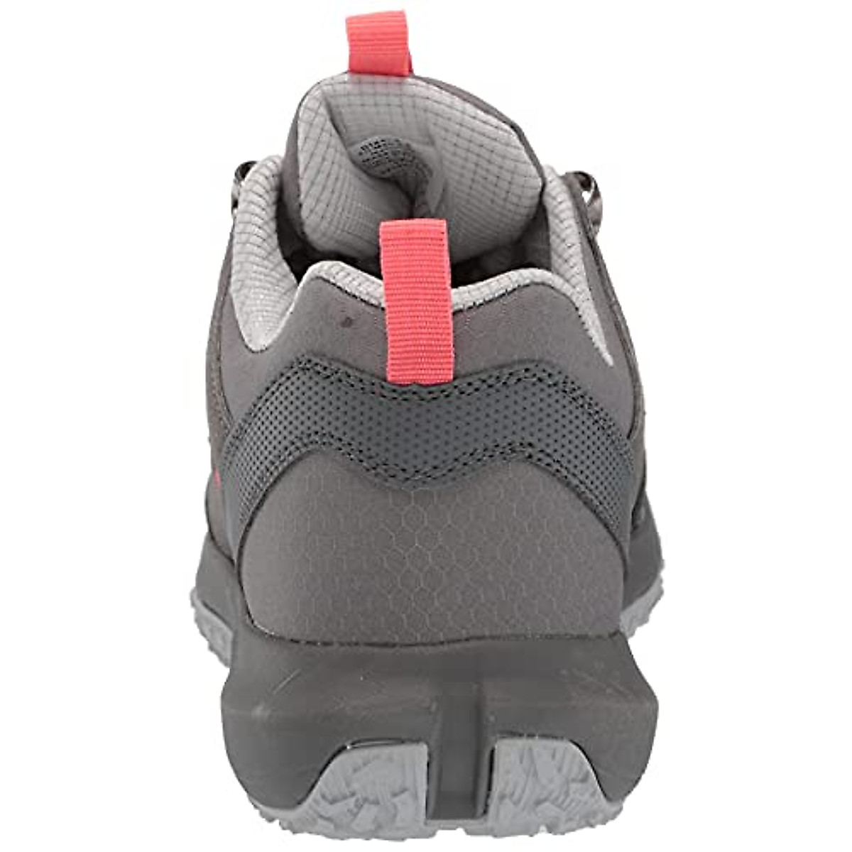 Northside Women's Benton Waterproof Hiking Shoe, Gray/Coral, 6.5