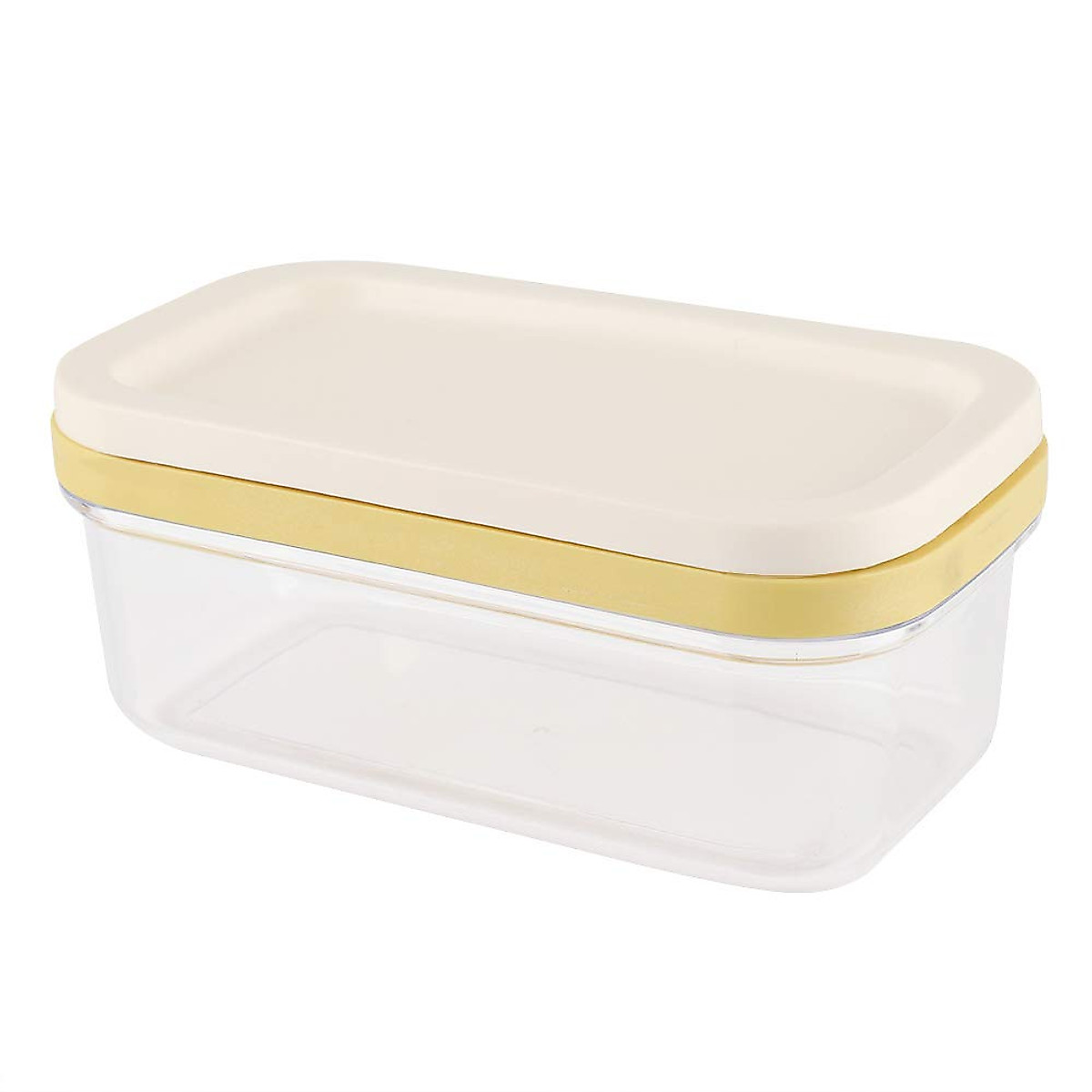 Butter Cutter Box, Butter Cutter Slicer Butter Dish with Lid and Cutter, Plastic Butter Keeper Container Case for Countertop or Fridge