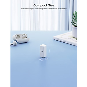 Govee Hygrometer Thermometer 3Pack H5100, Mini Bluetooth Temperature Humidity Sensor with APP Notification Alert, 2 Years Free Data Storage Export, 230 Feet Connecting Range