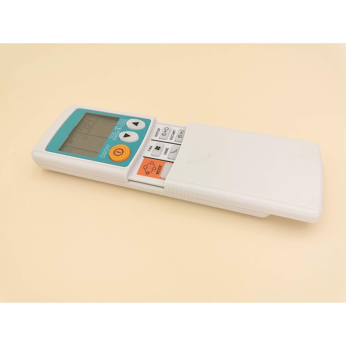 RCECAOSHAN Compatible with Mitsubishi Electric Mr Slim Air Conditioner Remote Control MS12NN2 MS15NN2 MS17NN2 MS09NW2 MS09TW Display in Fahrenheit
