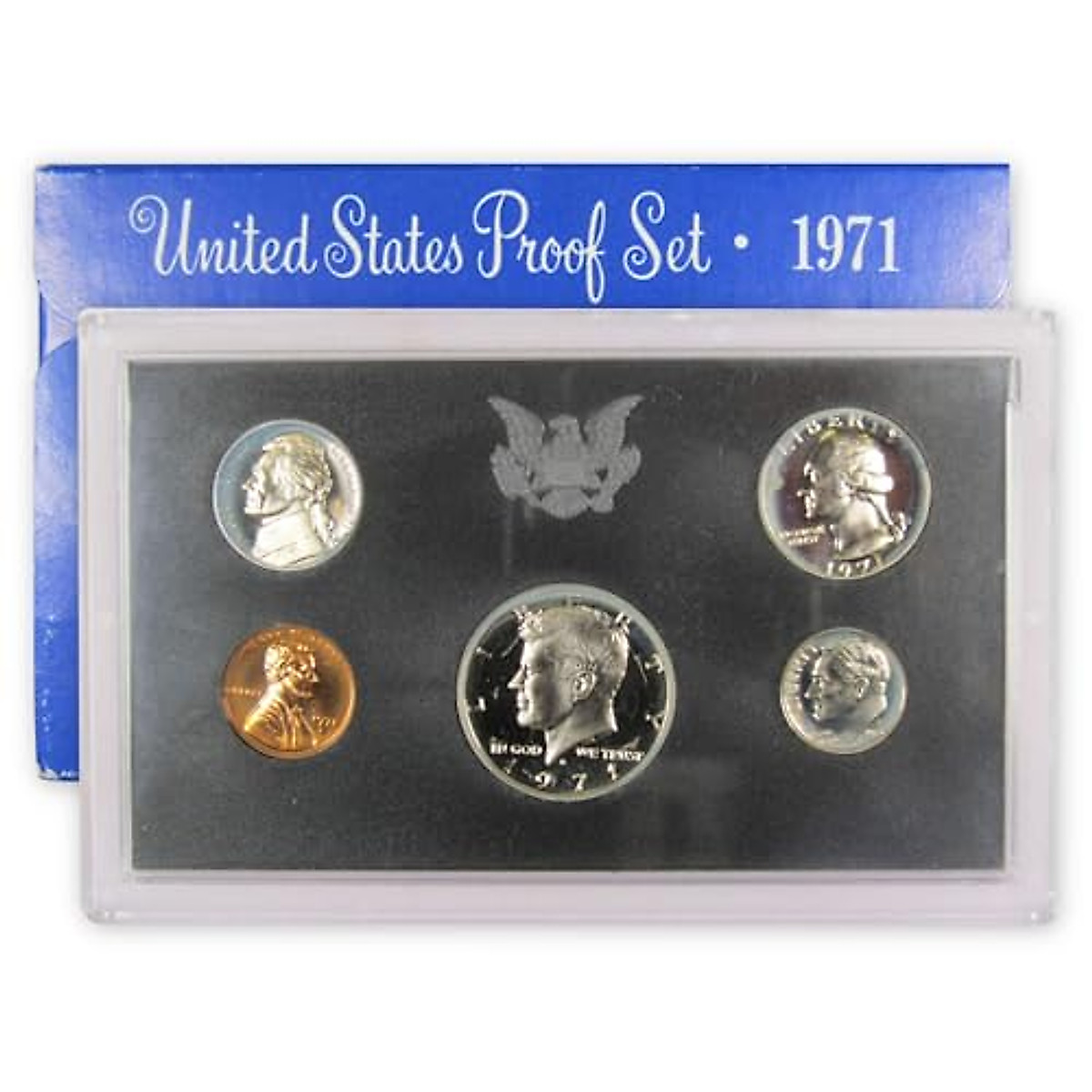 1971 Proof Set U.S. Mint Original Government Packaging OGP Collectible
