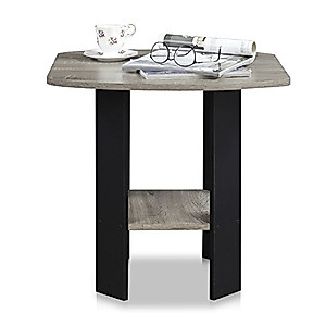 Furinno Simple Design End/SideTable, Espresso