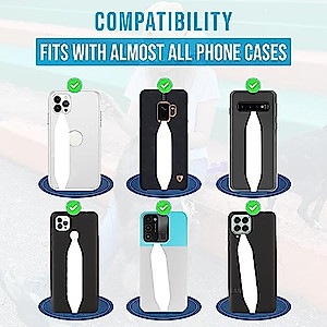 Switchbands Universal Phone Grip Strap |Pack of 2| Reversible Phone Hand Strap for Phone Cases as Phone Loop Holder| Secure handling by Comfortable Phone Strap - Color & Psychedelic Dog Paw Prints