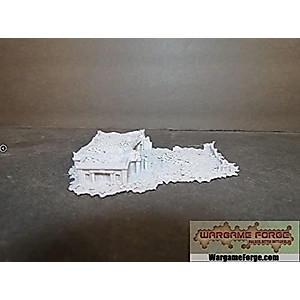 Fire Station 6mm/8mm Tabletop Terrain (Standard)