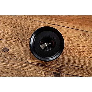 ASIAN HOME Call Bell, 3.35 Inch Diameter, Metal Bell, Blue Smiley Face, Desk Bell Service Bell for Hotels, Schools, Restaurants, Reception Areas, Hospitals, Customer Service, Blue (2 Bells)