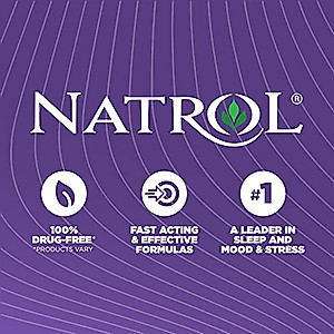 Natrol Sleep+ Beauty, Drug Free Sleep Aid Supplement, for Skin, Hair, Nails, Biotin, Vitamin E, 60 Raspberry Flavored Gummies