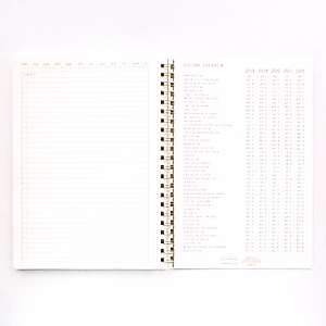 DesignWorks Ink Textured Paper Twin Wire Bound Notebook No. 1, Pacific Forest