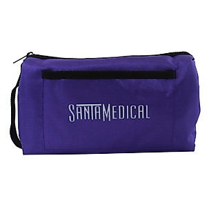 Santamedical Adult Deluxe Aneroid Sphygmomanometer with Stethoscope, Cuff and Carrying case Purple