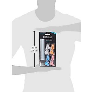 CamelBak eddy+ Kids 4-pack, Bite Valve & Straws, Multi Color