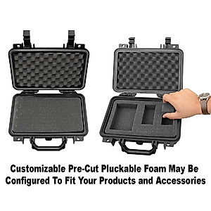 CASEMATIX Travel Case Compatible with Netgear Nighthawk 5G Mobile Hotspot MR5200 Nighthawk M5 5g Hotspot Pro MR5100 and 5G Router Accessories – Crushproof Customizable Waterproof Hot Spot Case Only