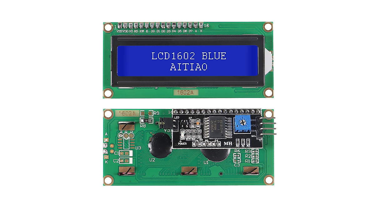 AITIAO 3 Pack I2C LCD Module for Raspberry Pi