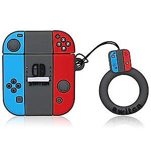 Case for Airpods 1&2, Cartoon Cute Funny Cool Soft Silicone, Fun Fashion Trendy 3D Kawaii Design Unique Hypebeast Cover for Airpod 2/1 [Game Kaiguan]