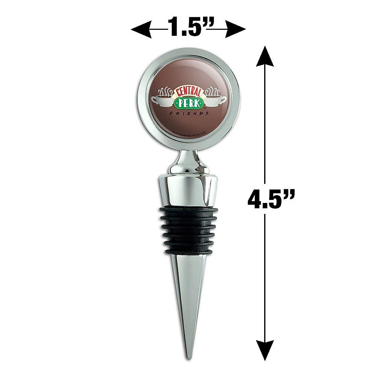 Friends Central Perk Logo Wine Bottle Stopper
