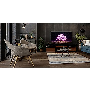 LG OLED83C1PUA C1 83 inch Class 4K Smart OLED TV w/AI ThinQ Bundle w/ 1 Free Additional Year Extended Warranty Authorized Dealer