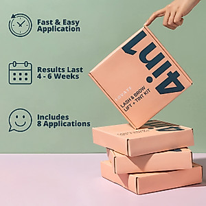 Lovate Beauty Lash Lift Kit with Color | Lash Lift Tool | Brow Lamination Kit | Eyelash Lift Kit | Eyelash Perm Kit | Eyebrow Lamination Kit