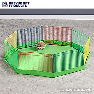 Prevue Pet Products Multi-Color Small Pet Playpen 40090,13x35.87x8.67 inch,13-Inch