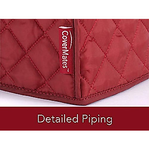 Covermates Keepsakes - Blender Cover – Dust Protection - Stain Resistant - Washable – Appliance Cover-Red