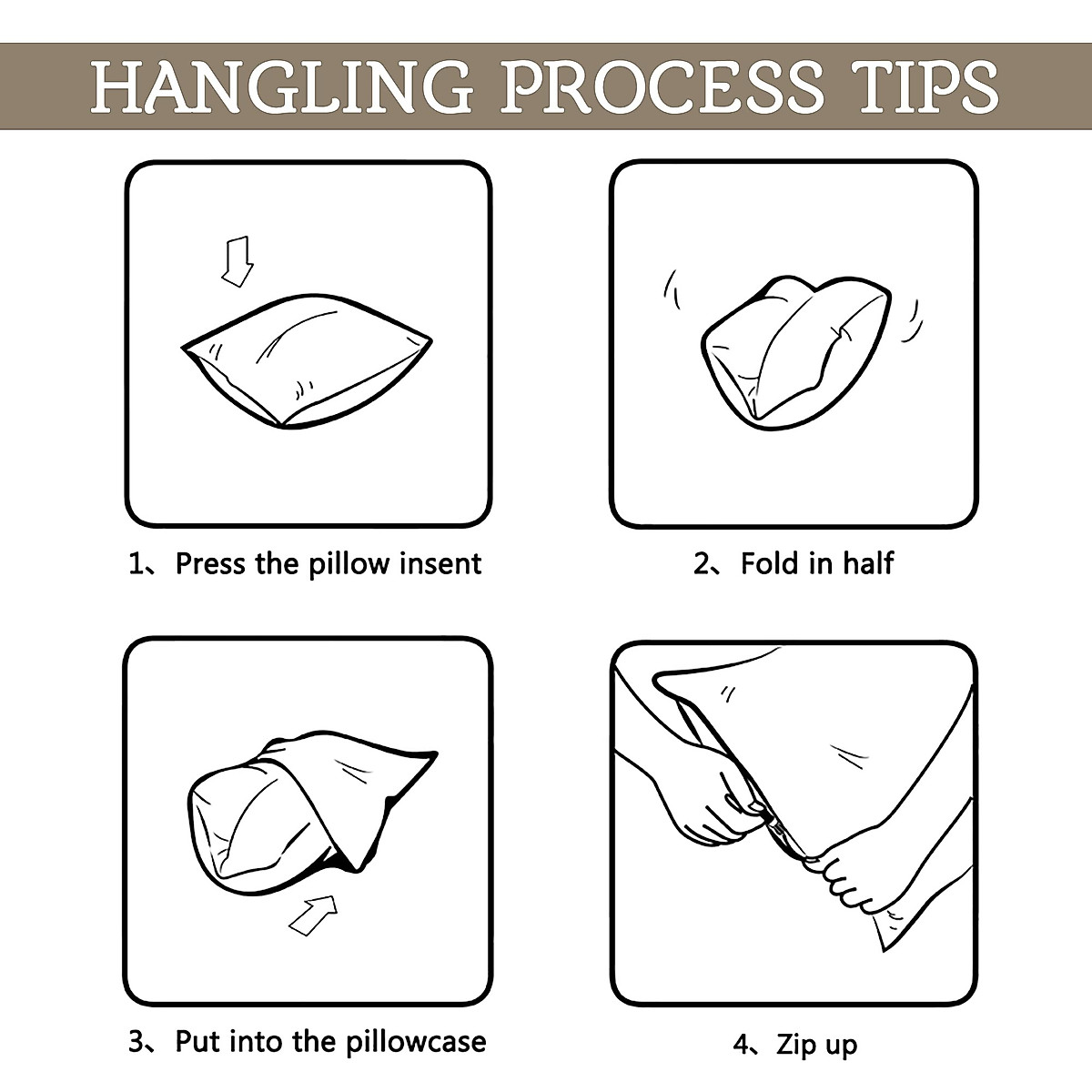 StangH Camel Beige Body Pillow Cover, Super Soft Velvet Pillow Case 20 x 54 Pregnancy Body Pillow Nursery Baby Protect Bed Pillowcase Couch Pillow, 20 x 54-inch, 1 Piece