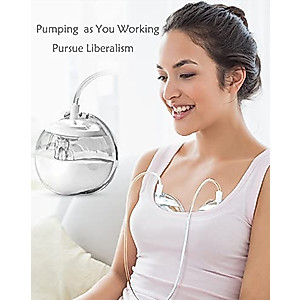 Bwcece Wearable Silicone Milk Collection Cups,Closed System Breast Milk Collection Cups,BreastMilk Collector Cup,Pump On The Go-24mm(2PCS)