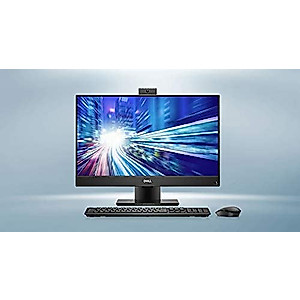 Dell OptiPlex 24 7470 All-in-One 256GB SSD + 2TB HD (Intel 9th Generation Processor with Turbo Boost to 4.40GHz, 16 GB RAM, 256 GB SSD + 2 TB HD, 24-inch FullHD IPS, Win 10 Pro) (Renewed)