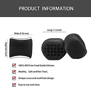 Jawline Exerciser for Men & Women, jaw Strengthener, Jawline Shaper Facial Fitness Muscle Trainer, Powerful Jawline Sculptor Exerciser for Multiple Levels Users