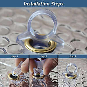 Balacoo 12 Pcs 45mm Clear Plastic Suction Cups with Loops for Glass Windows Windshield Tile Kitchen Bathroom Mirror Shower Wall Terrarium Car Window