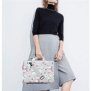 Laptop Shoulder Bag 13 13.3 14 Inch Case Compatible with MacBook Pro 14 2025-2021 M4/M3/M2/M1, Mac Air/pro 13-13.3 Inch and Most Popular 13-14 Notebooks,Spill-Resistant Briefcase,Butterfly