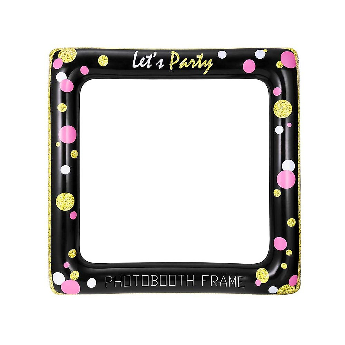 JINYONGXING Inflatable Selfie Photo Frame Photo Props Photo Booth Birthday Decoration Party Props Ideal for Bridal Shower Baby Shower Wedding Favors