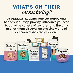 Applaws Natural Cat Treats, 12 Count, Grain Free Cat Treats, Single Ingredient Treats for Cats, Whole Salmon Loin, 12 x 1.06oz