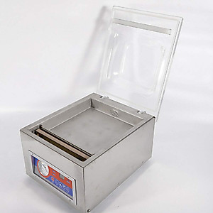 22" Vacuum Sealer Machine, 110V Automatic Commercial Kitchen Food Chamber Desktop Digital Seal Vacuum Packaging Machine Sealer