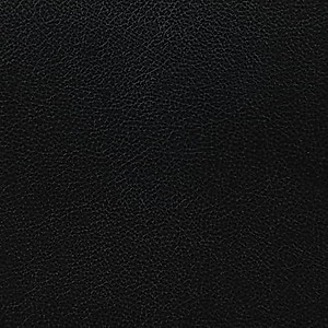 OSP Home Furnishings Deluxe Wood Banker's Desk Chair with Padded Seat, Adjustable Height and Locking Tilt, Fruitwood Finish and Black Vinyl