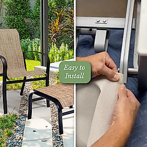 Jejavu 25' Foot .22 Vinyl Sling Spline Outdoor Patio Pool Furniture Repair or Replacement Awning Cord for Sling Chair