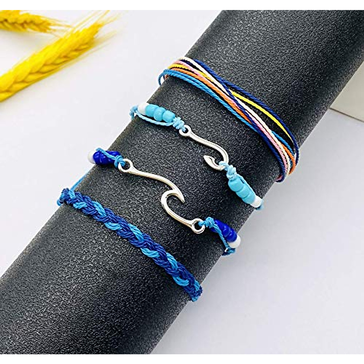 choice of all String Bracelets for WomenMen Summer Wave Bracelet Set for Teen Girls Waterproof Surfer Ankle Bracelet for Men Boys Friends