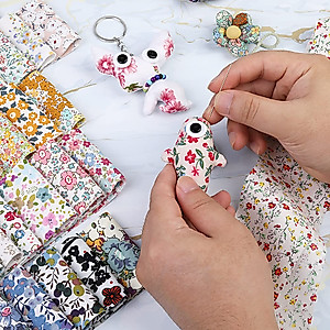 45PCS Fabric Jelly Rolls, Jelly Roll Fabric Strips for Quilting, Patchwork Craft Cotton Quilting Fabric, Quilting Fabric, Plain Weave Cotton Fabric (Light Color Series)