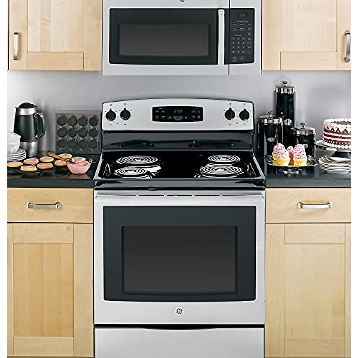 GE JVM3160RFSS 30" Over-the-Range Microwave Oven in Stainless Steel