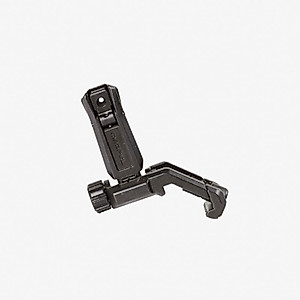 Magpul MBUS PRO Offset Steel Backup Sights, Rear Sight , Black