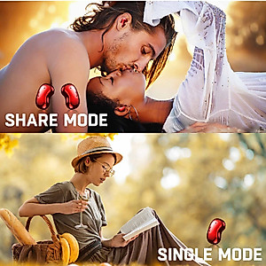 UrbanX Street Buds Live True Wireless Earbud Headphones for Samsung Galaxy Tab S7+ - Wireless Earbuds w/Active Noise Cancelling - RED (US Version with Warranty)