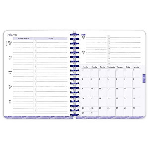 Ladybug Party | 2024 6 x 7.75 Inch 18 Months Weekly Desk Planner | July 2023 - December 2024 | StarGifts | Planning Stationery