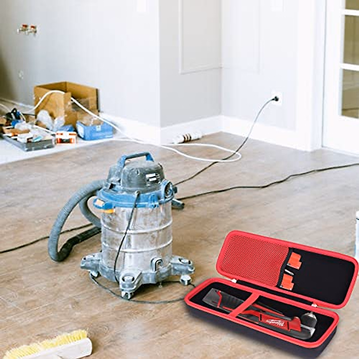 Khanka Hard Storage Case Replacement for Milwaukee 2415-20 M12 12-Volt Lithium-Ion Cordless Right Angle Drill, Case Only