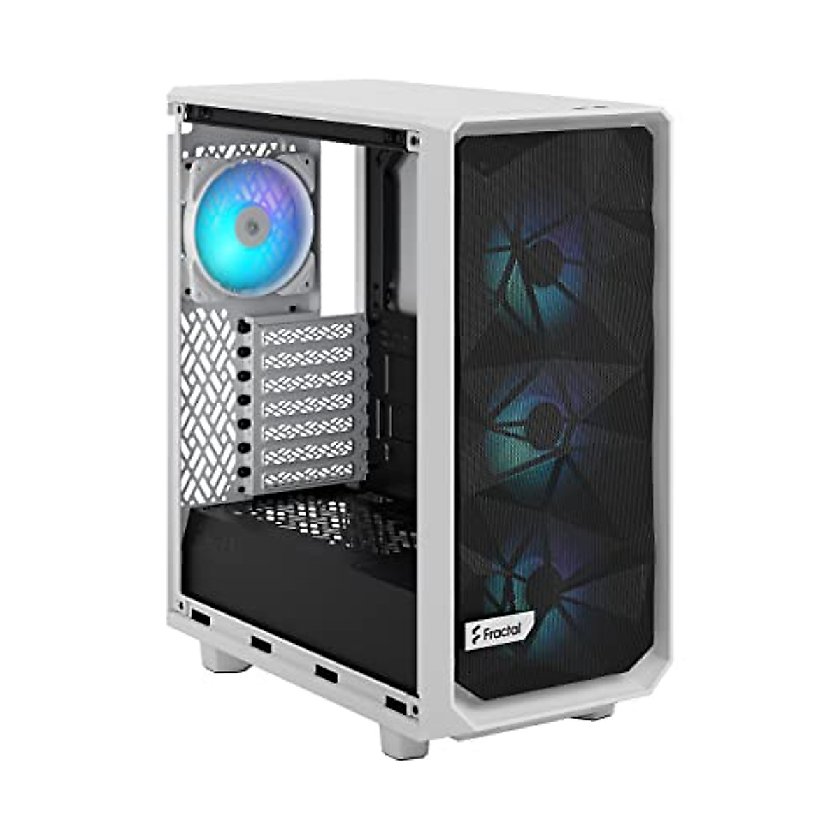 Fractal Design Meshify 2 Compact White TG Clear Tint - RGB